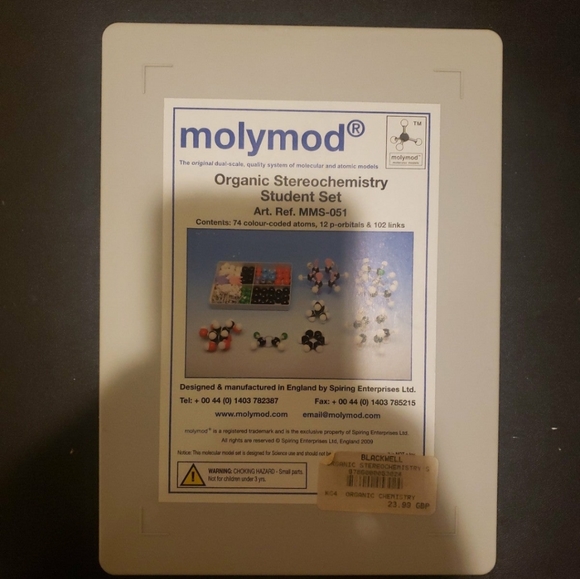 Molymod | Office | Molymod Organic Stereochemistry Kit | Poshmark